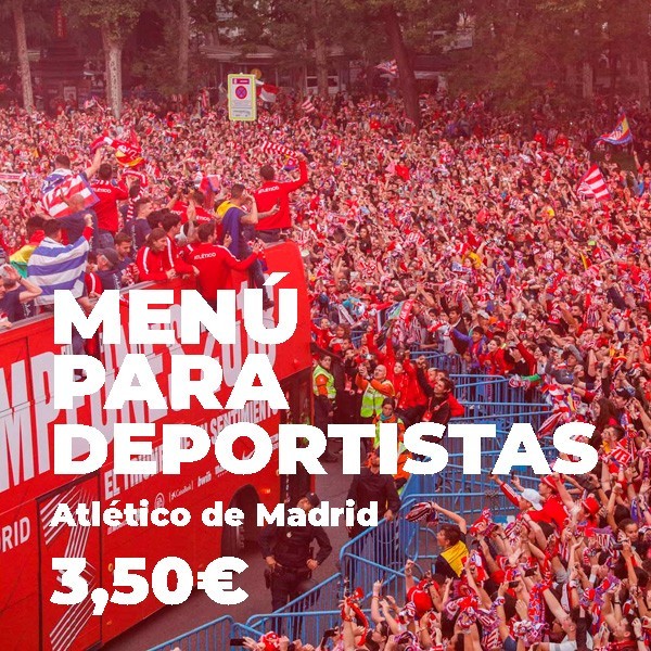 Menú para deportistas ATM - La Grosella® - Comida para llevar y menús ...