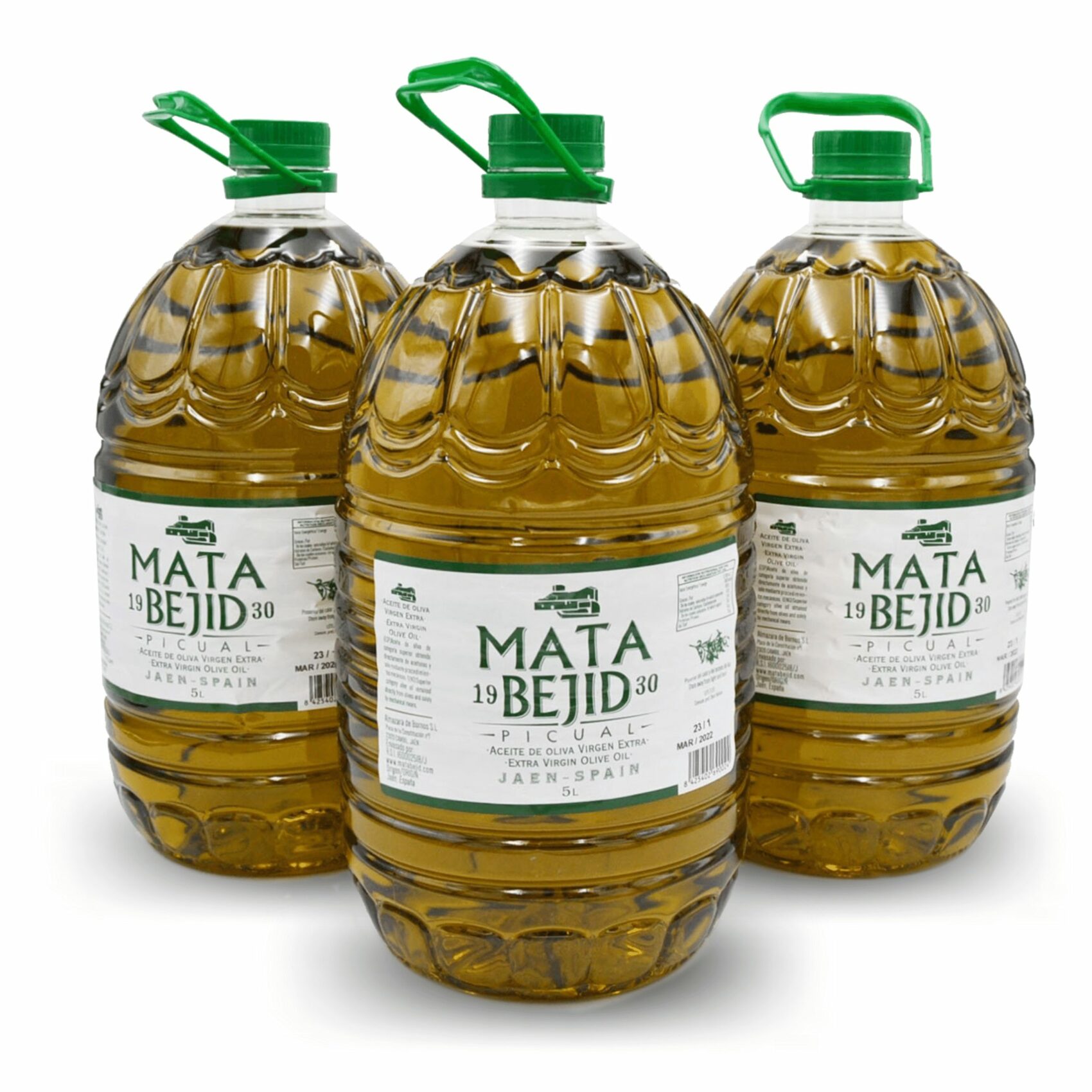 Aceite de Oliva Virgen Extra Mata Bejid Reserva de Familia Picual (5 l ...